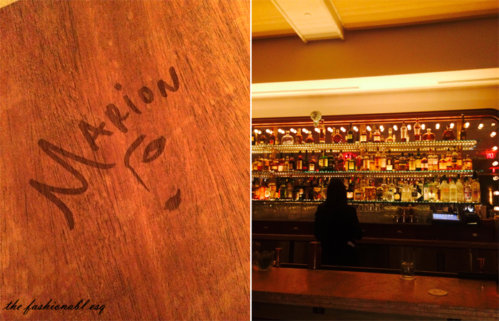 The Fashionable Esq: Marion Restaurant, Miami