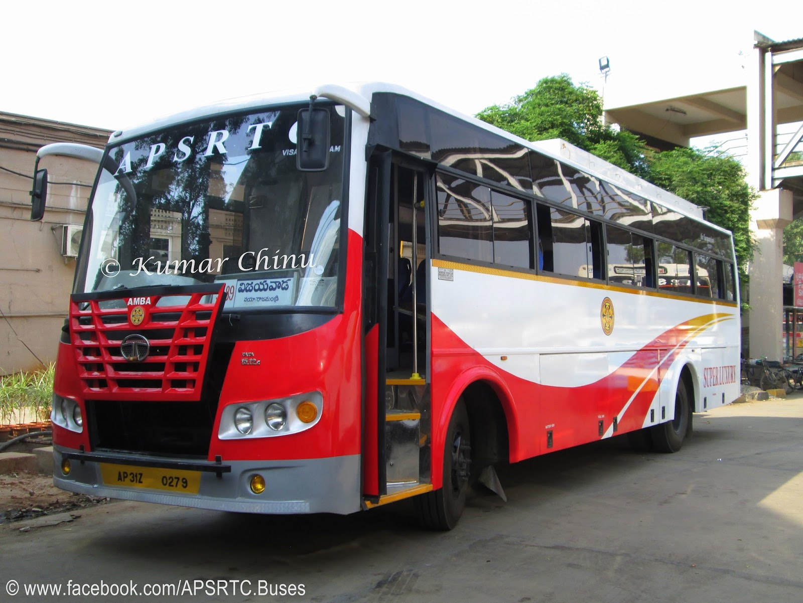 NEW APSRTC SUPER LUXURY Buses AMBA COACH.