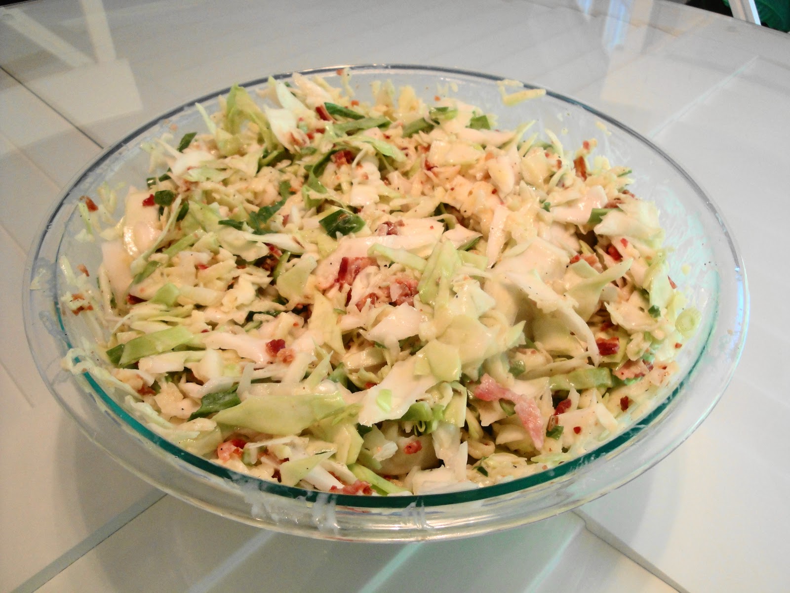 On Shea's Table: Bacon Apple Cider Slaw