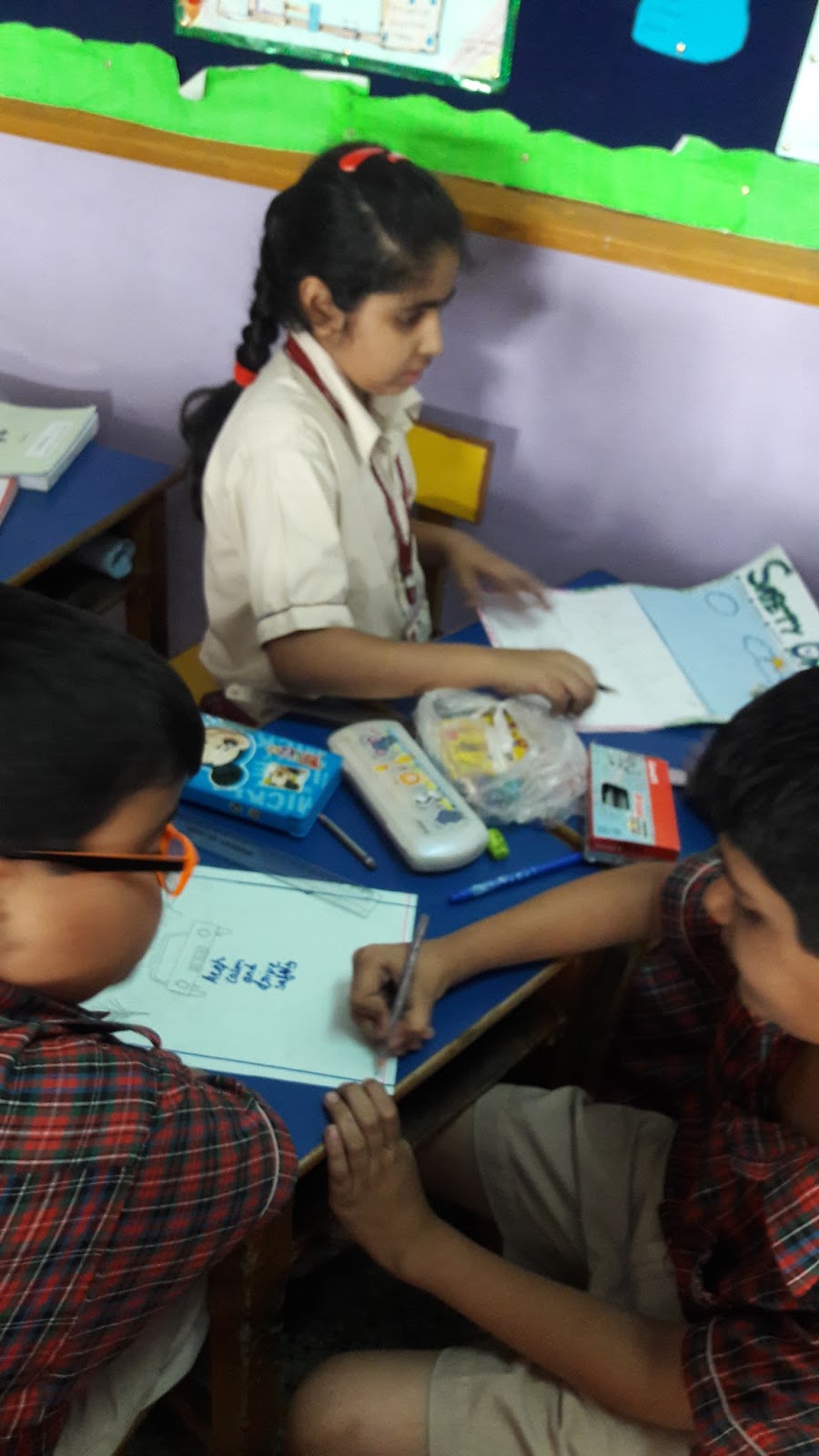 S.ST Class IV: Poster Making Activity for Class IV (SST) - Safety Rules