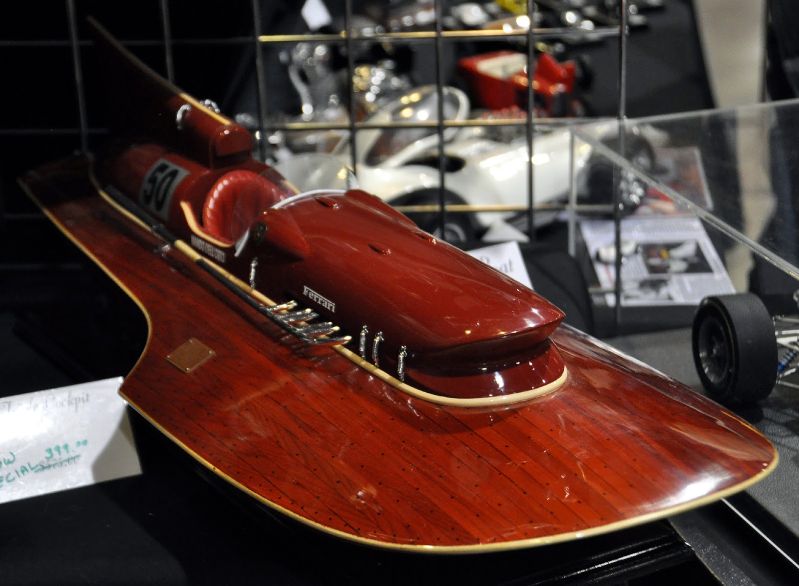 Just A Car Guy: At the GRNS today, I found this model of the Ferrari ...