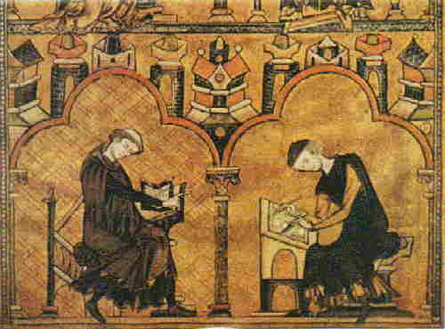 HISTÓRIA 7 ALFÂNDEGA DA FÉ: FEIRA MEDIEVAL: MONGE COPISTA