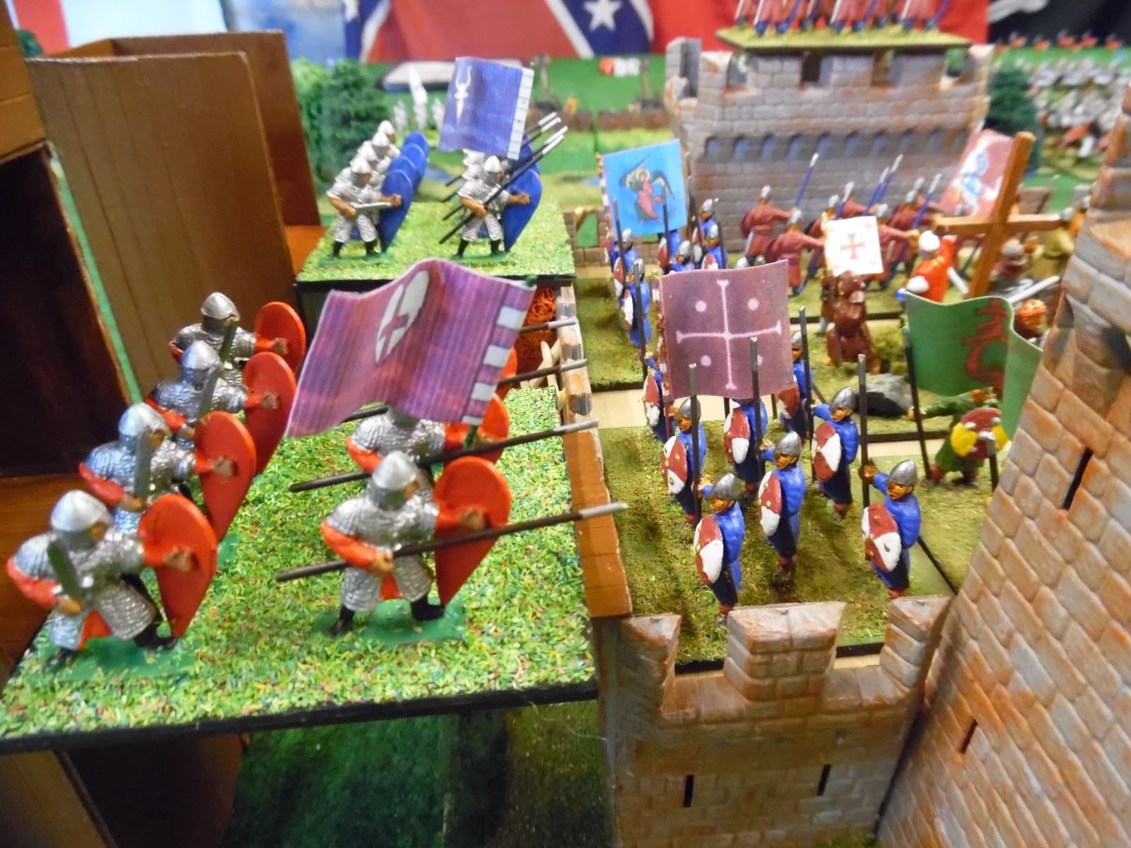 Westerhope Wargame Group: Medieval Siege-solo game