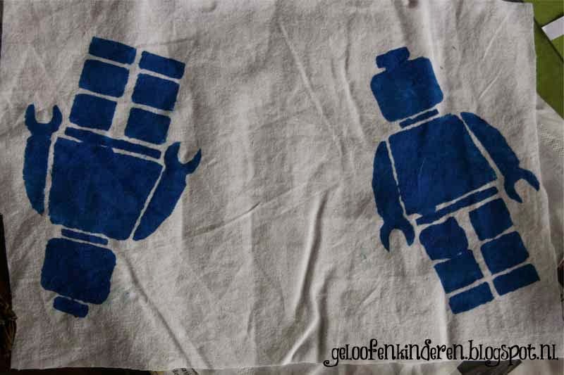 Kopje Thee(a): Lego kinderfeestje - Maak je eigen Lego bean bags