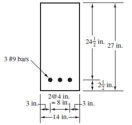 Example 1:design of rectangular beam
