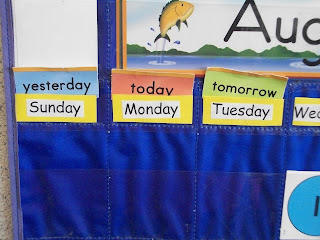 Miss Van Maren's Fantastic First Grade: My Calendar Routine: August