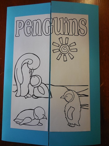 The Paper Maid: Interactive Penguin Lapbook