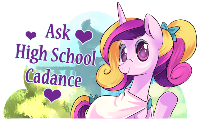 Equestria Daily - MLP Stuff!: Tumblr Spotlight: Ask High School Cadance ...