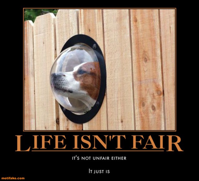 Box of my stuff: 10 Things that will NEVER be fair