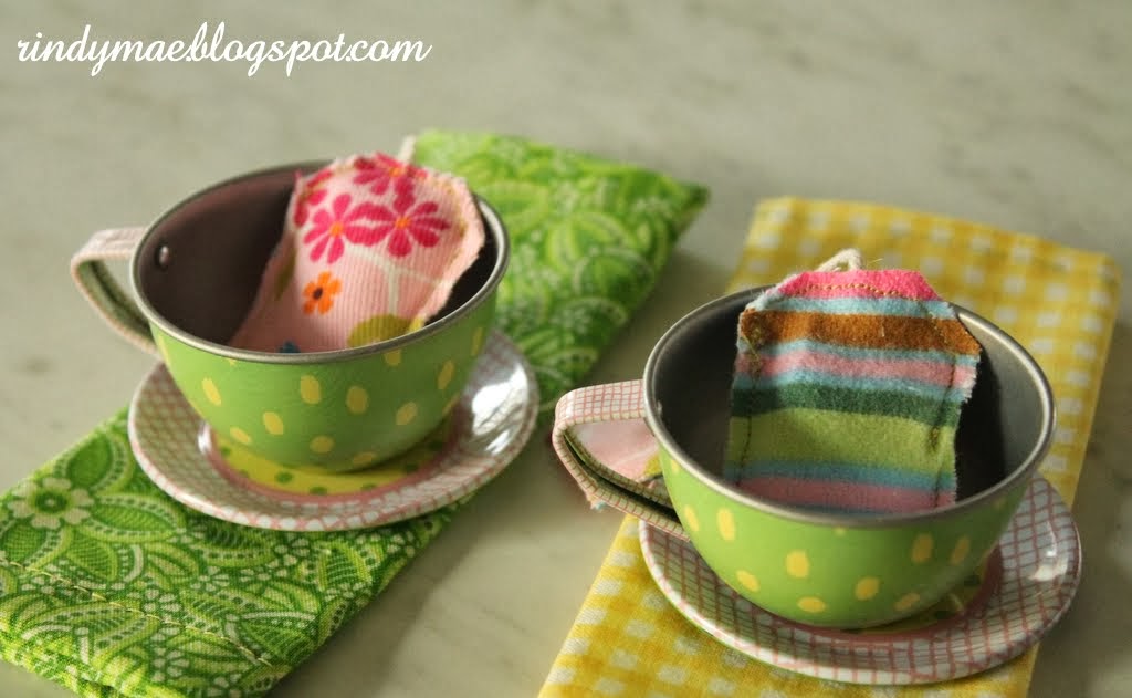 Rindy Mae: Fabric Tea Bags
