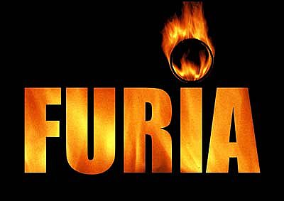 Fonte de luz: "[FÚRIA]".