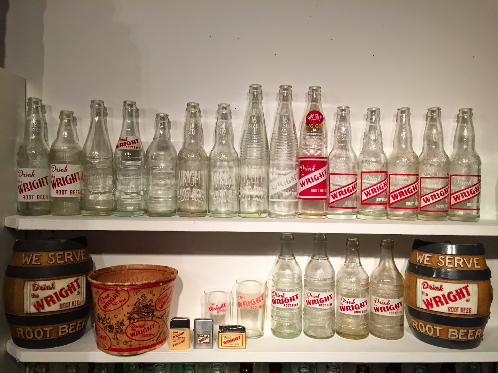 Tom's Root Beer Collectibles: Wright Root Beer