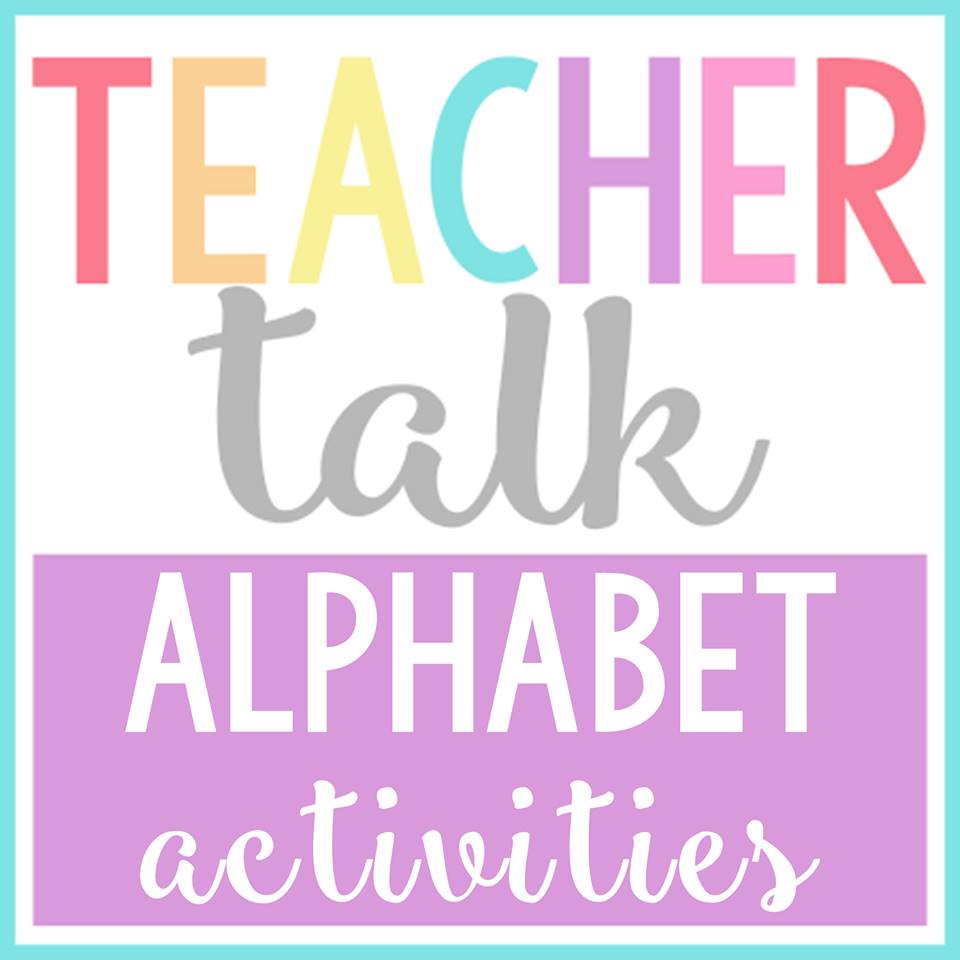 Alphabet Activities for Small Groups - One Sharp Bunch