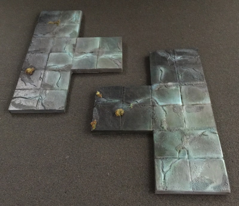 The Rusty Workbench: Warhammer Quest - Stone tile corridors
