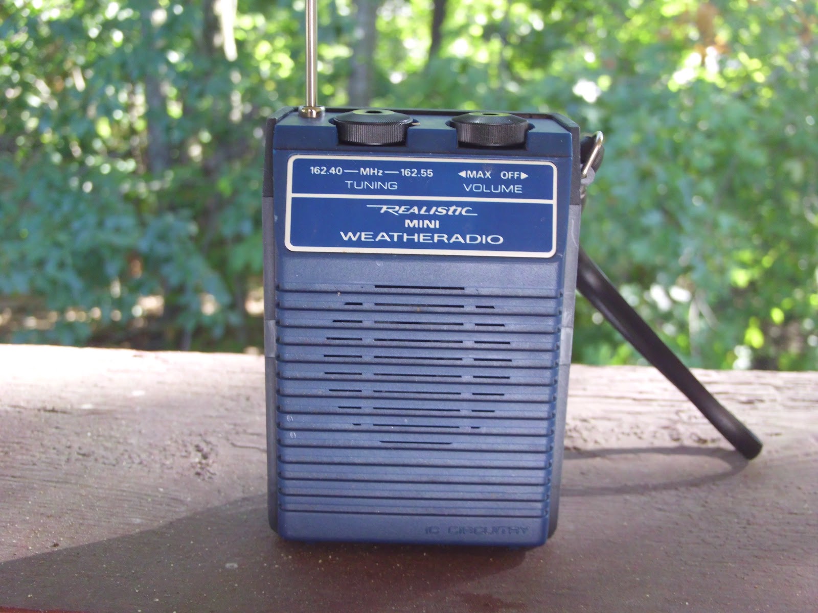 Already Loved: Thrifted Vintage: Realistic Weather Radio