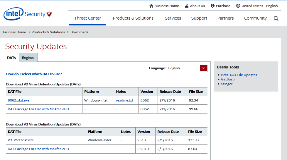 Cara Update Antivirus McAfee Terbaru Secara Offline - Japung