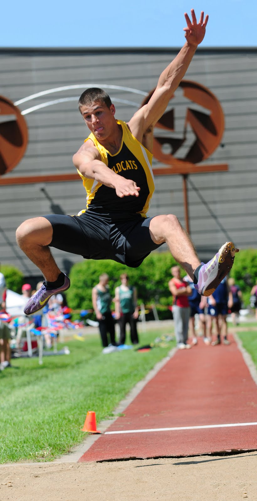 Bre McGee:: Section 5A Track and Field Finals at St. John's University