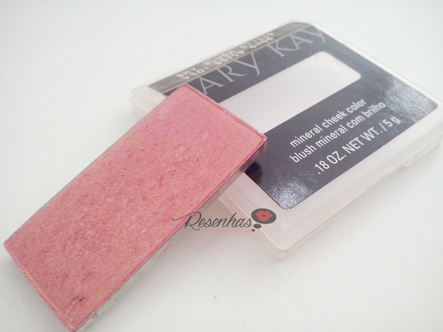 Mary Kay Blush SHY - Pâmela Sensato | Resenhas & Afins