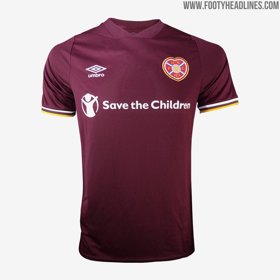 Hearts 20-21 Home Kit Released - Footy Headlines