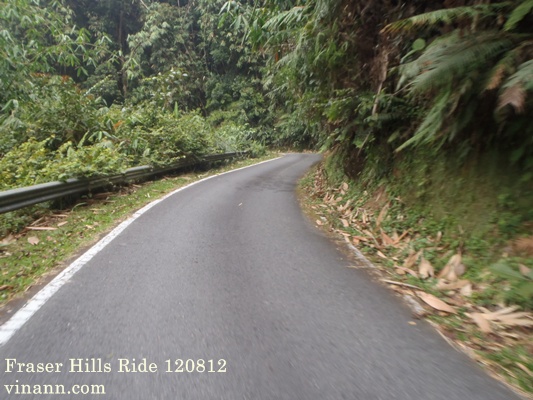 Ride to Fraser Hills - 120812 vin_ann