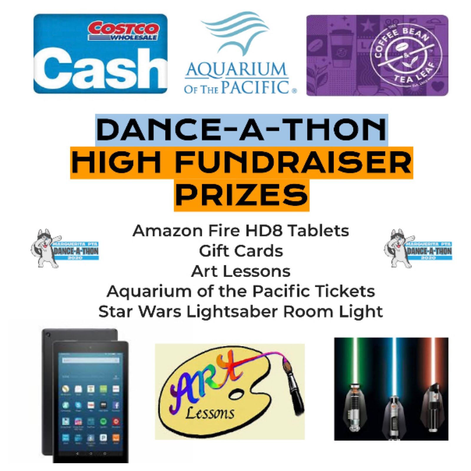 Marguerita Elementary PTA: High Fundraiser Prizes