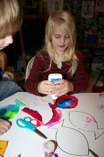 Our Country Road: Coffee Filter Fish