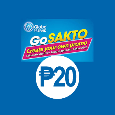 GOSAKTO 20 Pesos Promos 2019 - Call, Text and Surf - Globe Unlipromo ...