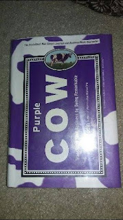 Prairie Scraps: "Purple Cow" Book Review