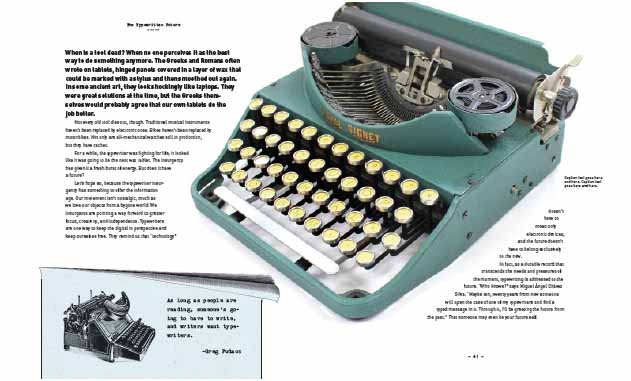Sample pages/ /THE TYPEWRITER REVOLUTION