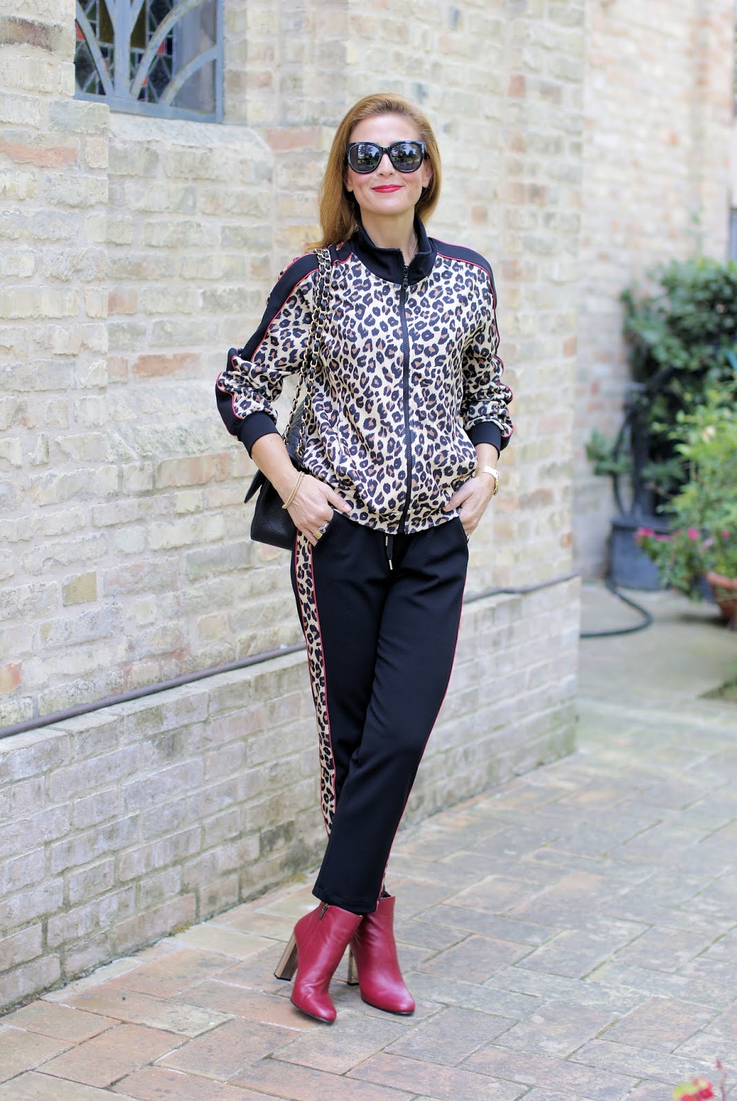 How to wear animal prints: leopard print tracksuit | Fashion and ...