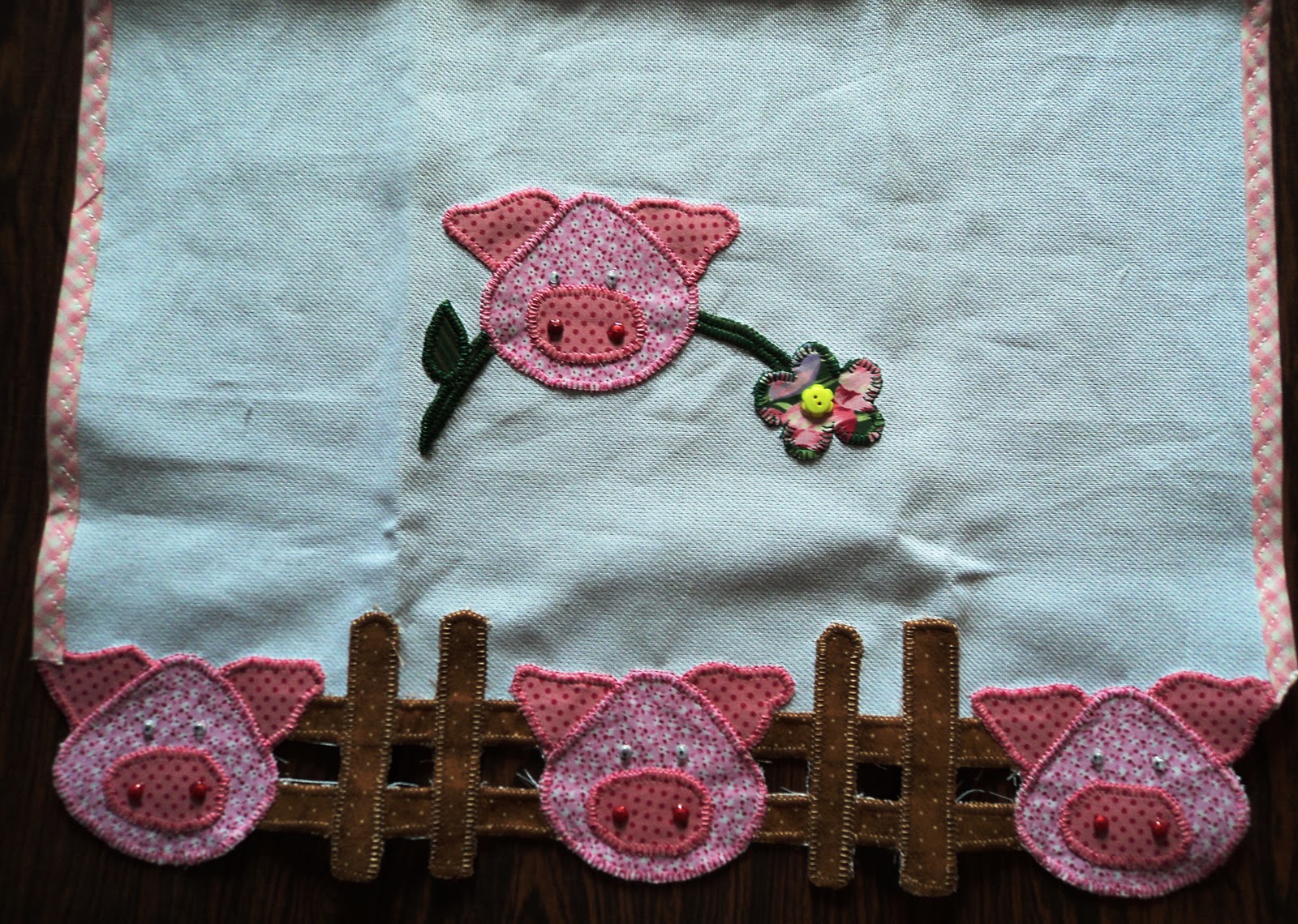 Nina Bordados e Patchwork: Panos de Prato