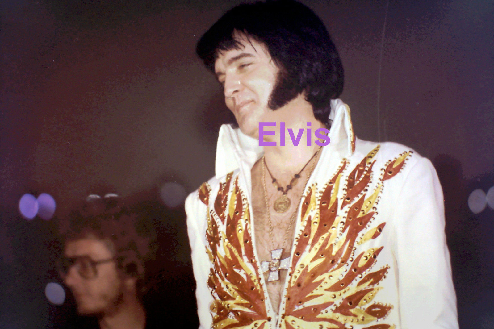 Elvis Presley . . . : Jumpsuit - Orange Flame (red kick pleats i orange ...
