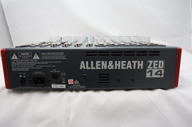 SETI® Systems blog: Allen & Heath ZED-14 Mixer