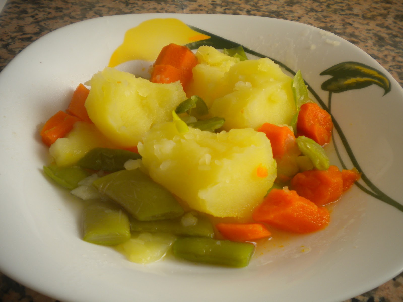 a comer con davinia: hervido de patatas