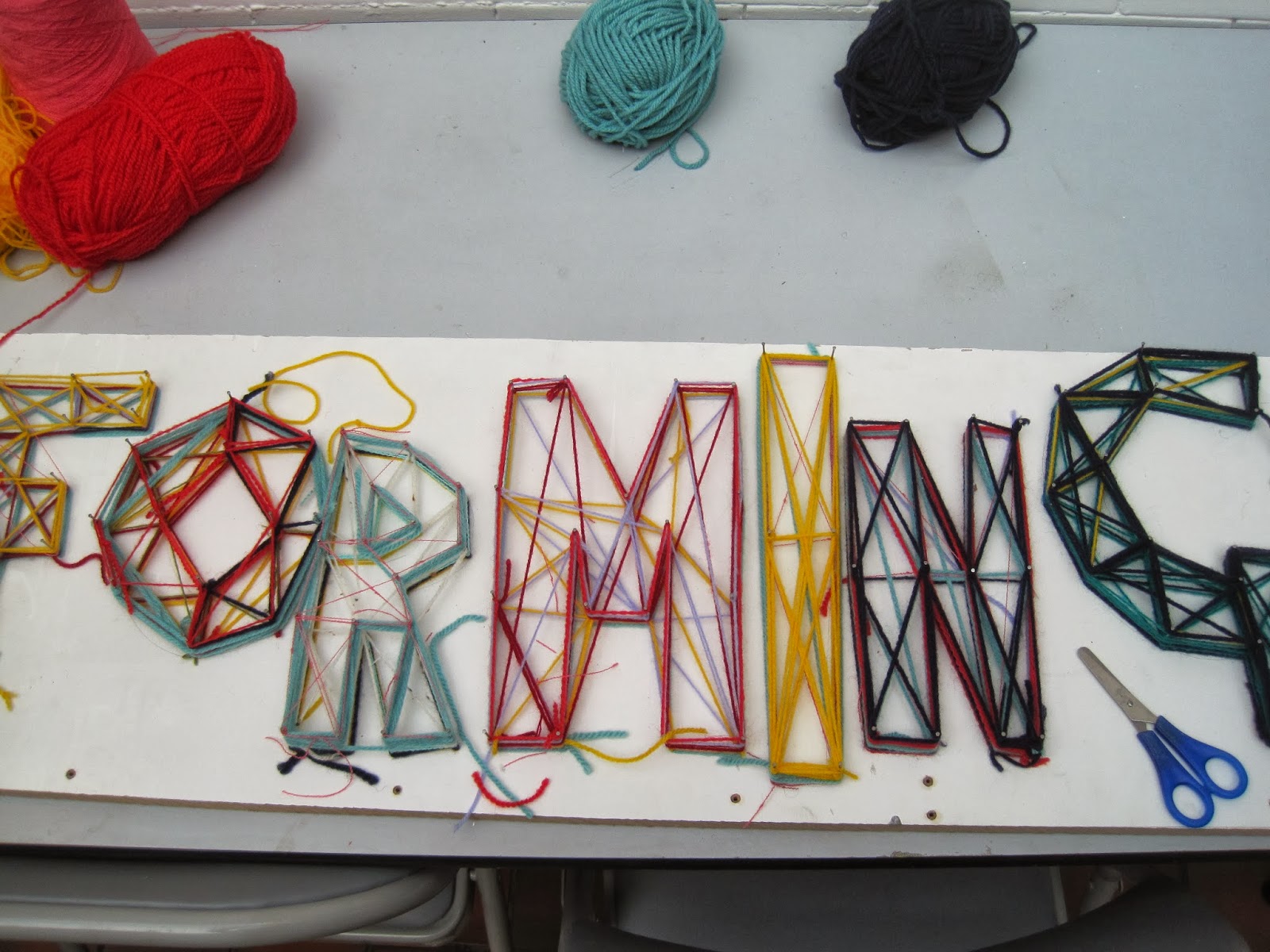 2D / 3D words: Manchester Craft and Design Centre