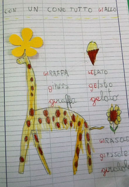 matiteinvolo: GE e GI, suoni dolci e duri della G.