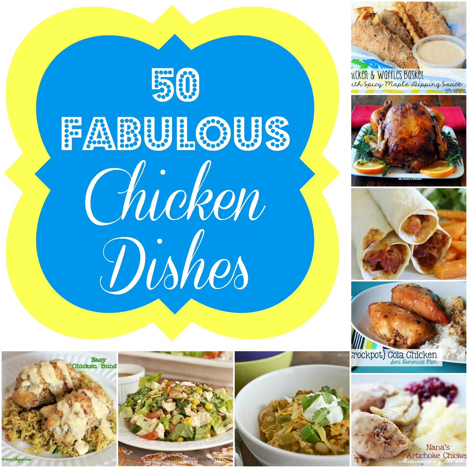 The Best Blog Recipes: 50 Fabulous Chicken Dishes
