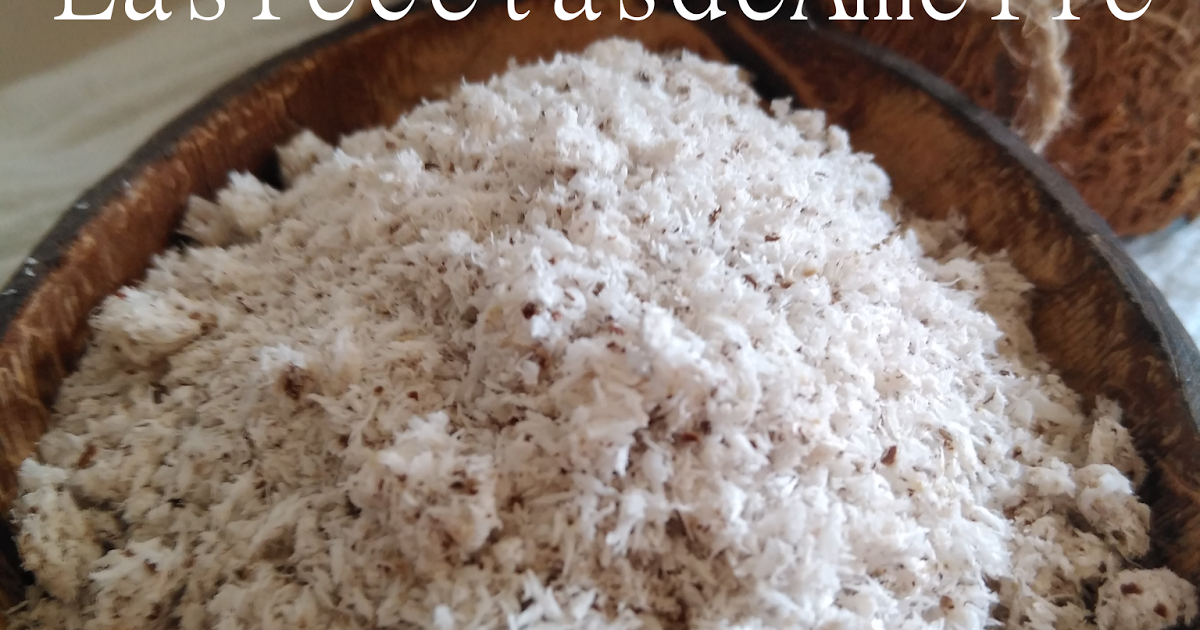 Las Recetas de Amélie: Coco rallado casero