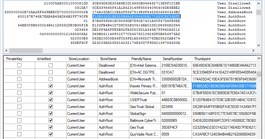 C# Programming Tips and Examples: Certificate Enumerator