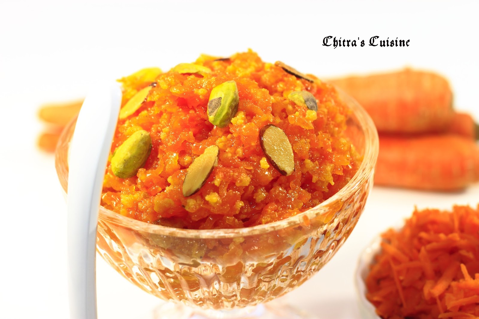 Chitra's Cuisine: Microwave Carrot Halwa
