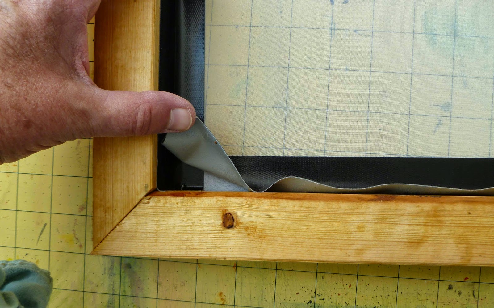 sew sew art: Making screens for silk screening - 2 ways