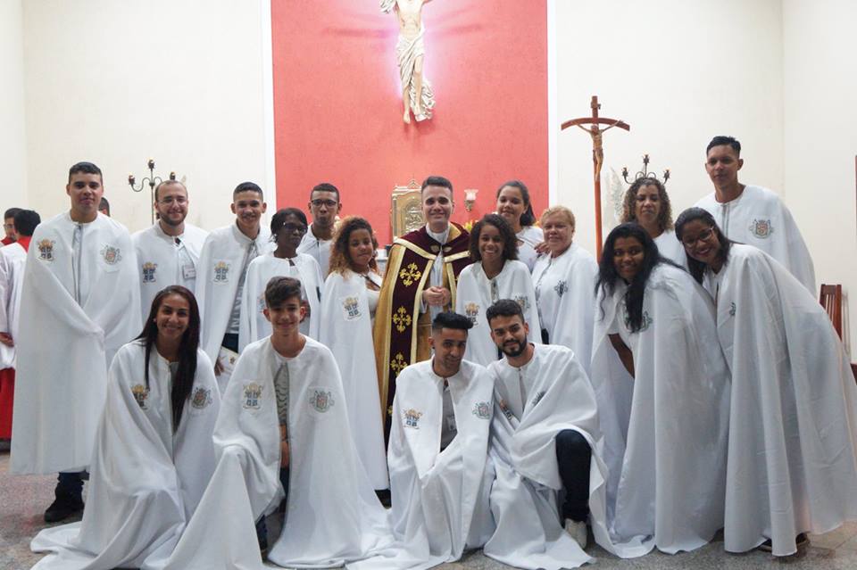 Céu de rosas: Catecumenato