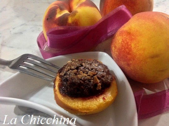 Pesche ripiene Cucina facile e veloce