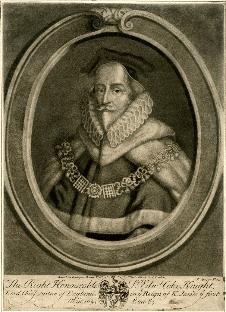 Bath, Art and Architecture: Bust of Sir Edward Coke, Wren Library ...