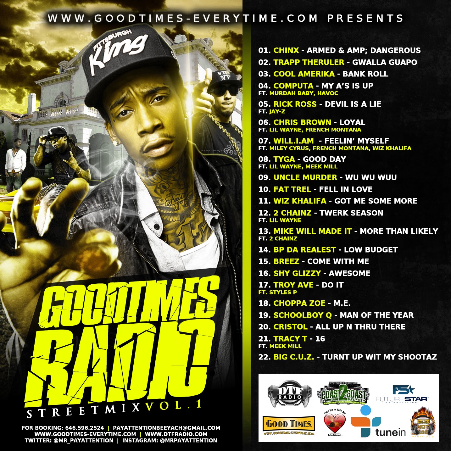 The Good Times Radio Show: THE GOOD TIMES RADIO SHOW: STREET MIX VOL. 1
