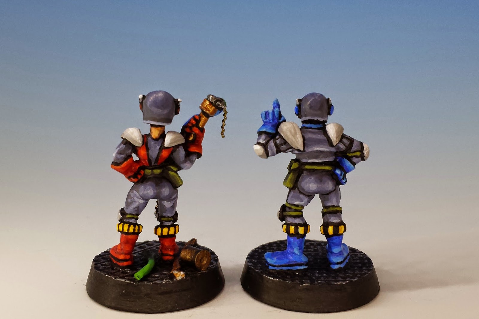 Oldenhammer in Toronto: Citadel's Paranoia Miniatures