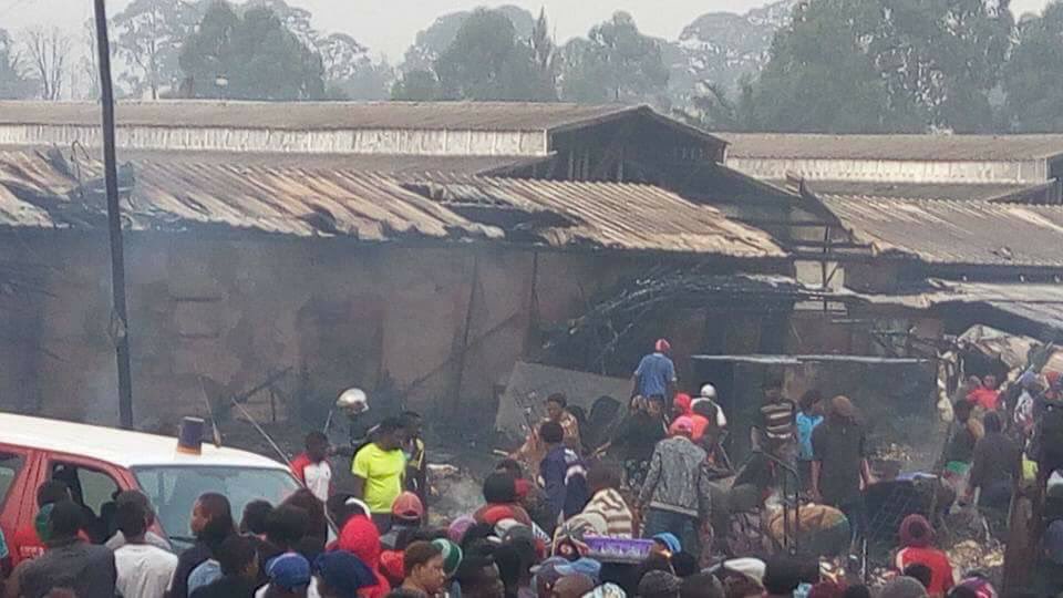 Bamenda Food Market on fire (Photos) - Beta Tinz