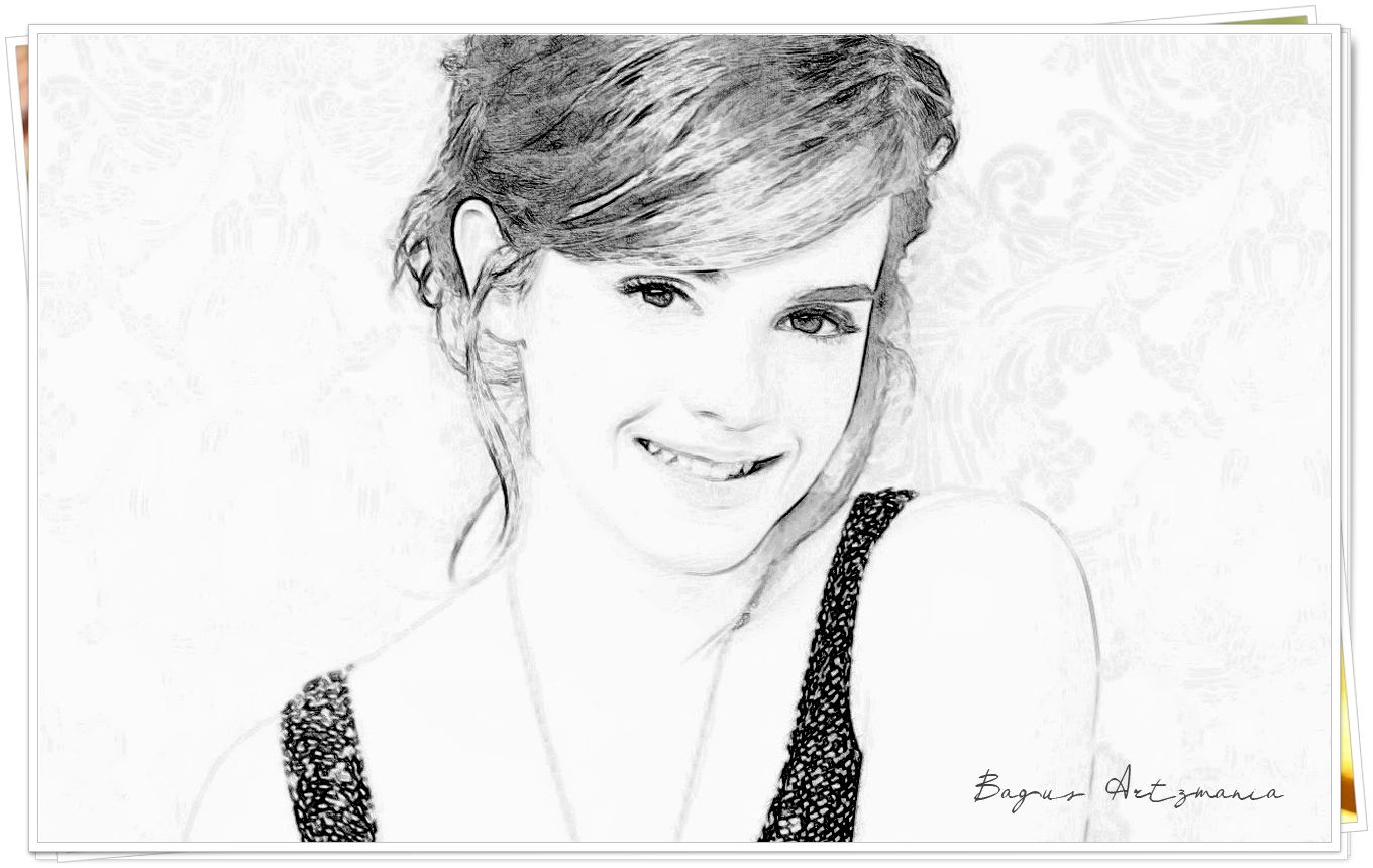 outline digitalarts: Emma Watson