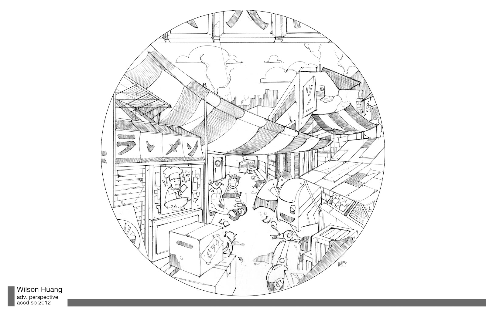 W.HUANG: Advanced Perspective Street Assignment Finals