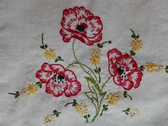 Yesteryear Embroideries: Embroidered Towels